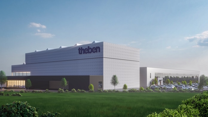 Spatenstich für Logistikzentrum der Theben AG - industrieBAU
